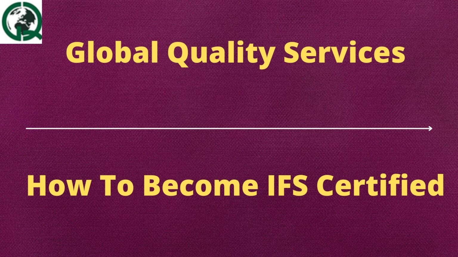 IFS CERTIFIED